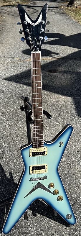 2018 Dean ML79 Electric Guitar Blue Burst | Reverb