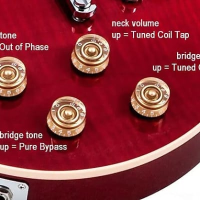 Gibson Les Paul PCB quick connect 4 push pull pots | Reverb