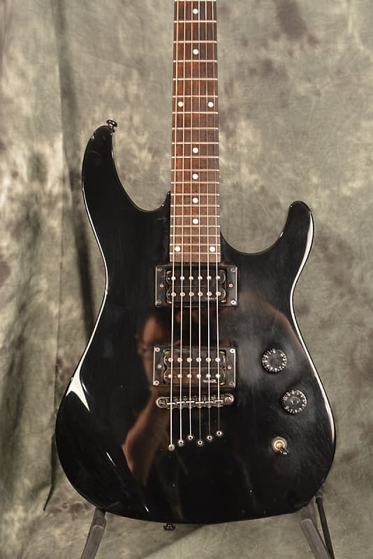 Hamer XT-Series California 2 Black Electric Guitar w/ Gigbag | Reverb