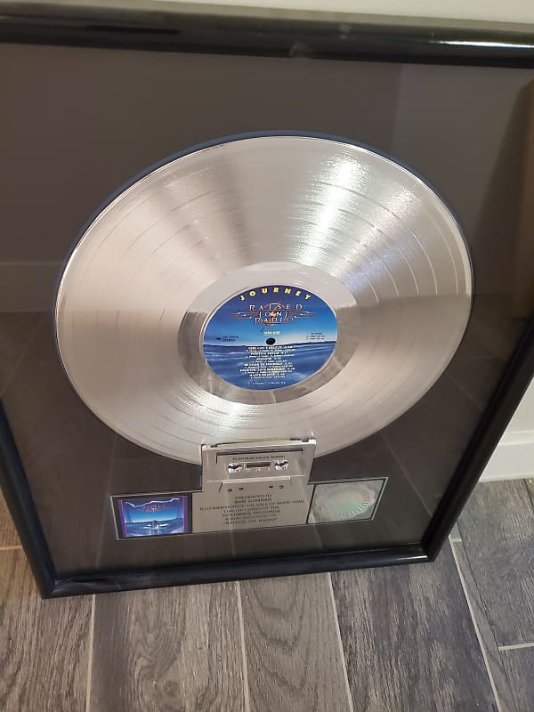 RIAA Platinum Record 1986 | Reverb