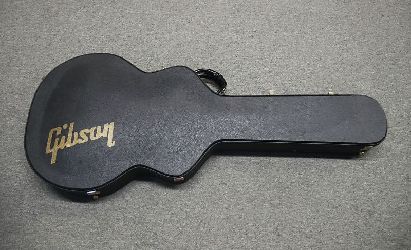 Gibson ES335 Case - Black Original factory hard case | Reverb