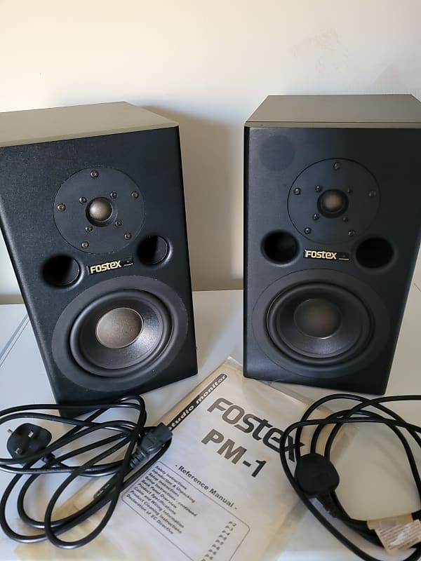 Fostex PM-1 1990s - Black | Reverb UK