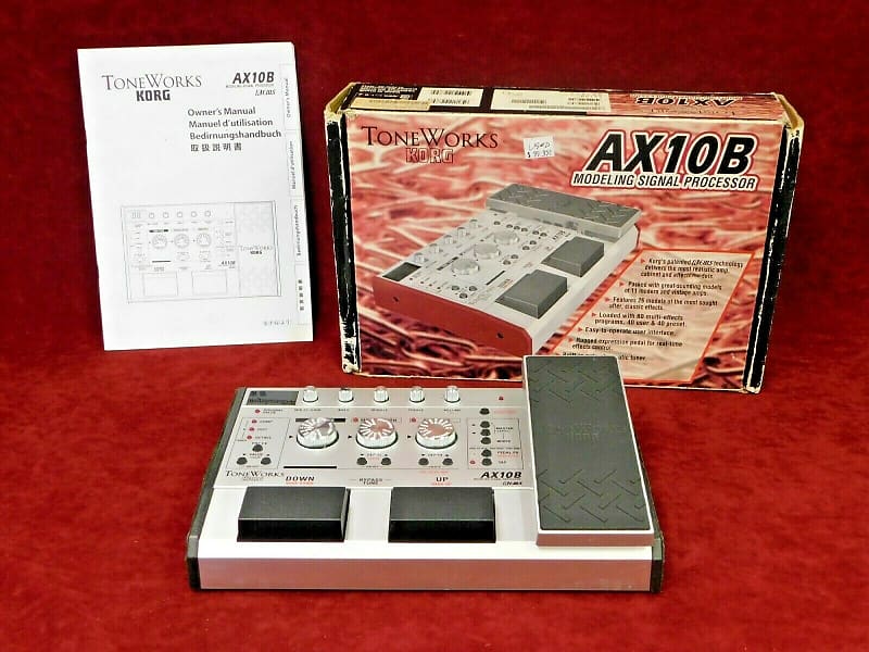 Korg Tone Works AX10B Bass Modeling Effects Processor *Ships | Reverb