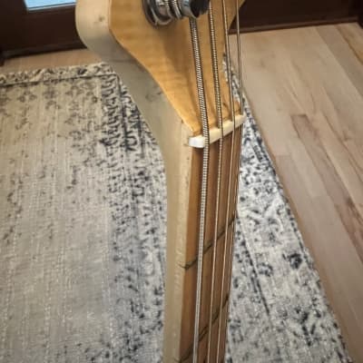 OLP MM2 StingRay Natural Flame 4-string Bass | Reverb