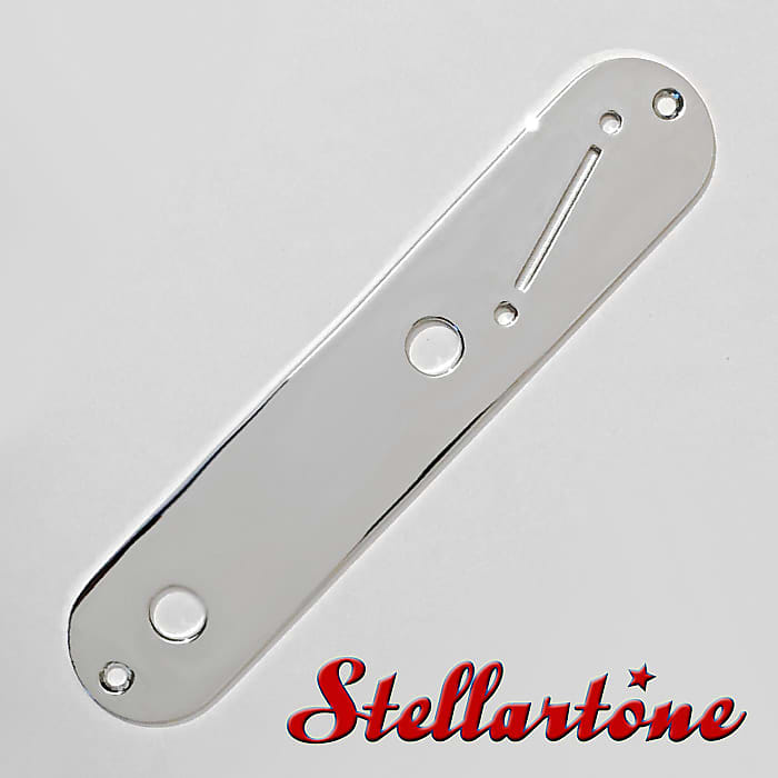 Fender Tele SLANT Plate, Chrome Aluminum | Reverb
