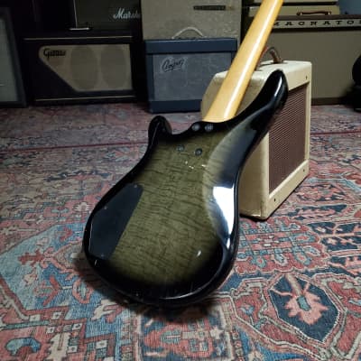 Fernandes FRB-40-SBS 2000s - Green Quilted | Reverb