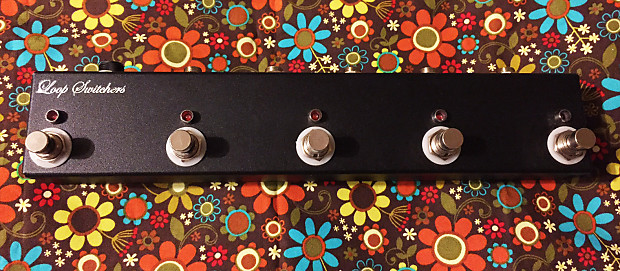 Loop Switchers True Bypass 6 Channel Looper Pedal Strip | Reverb