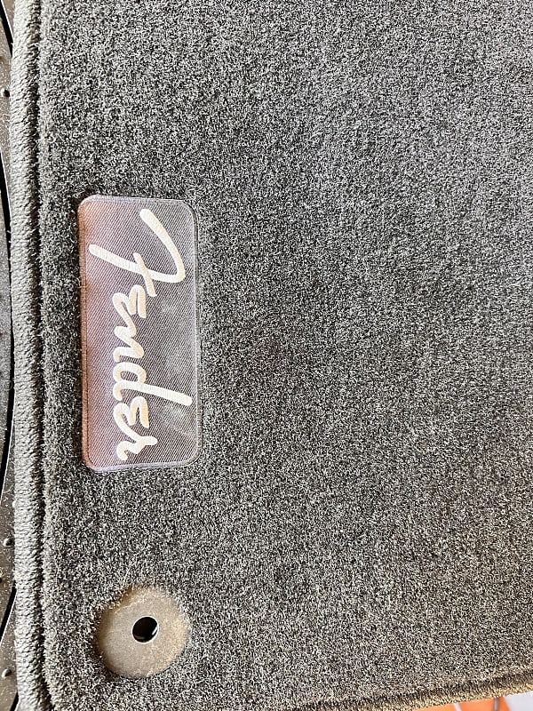 Fender VW Floor Mat 2014 Black Carpet | Reverb