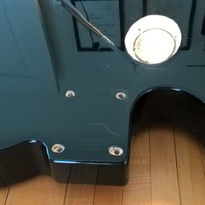 Fender Deluxe Nashville Telecaster Body -- MIM; Gloss Black; | Reverb