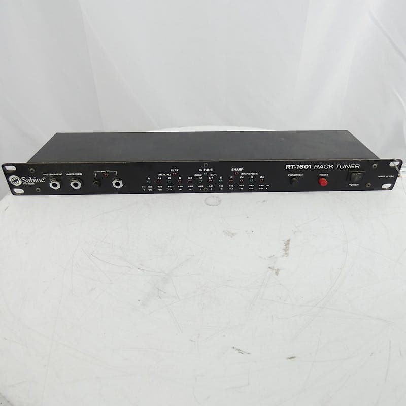 Used Sabine RACK TUNER | Reverb