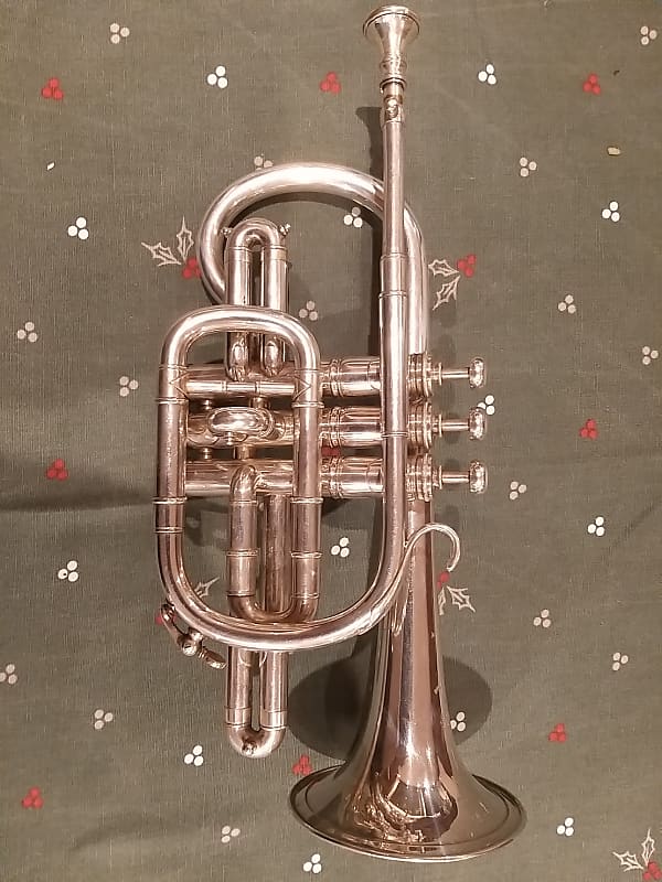 Selmer Short Cornet 1947-49 Silver | Reverb