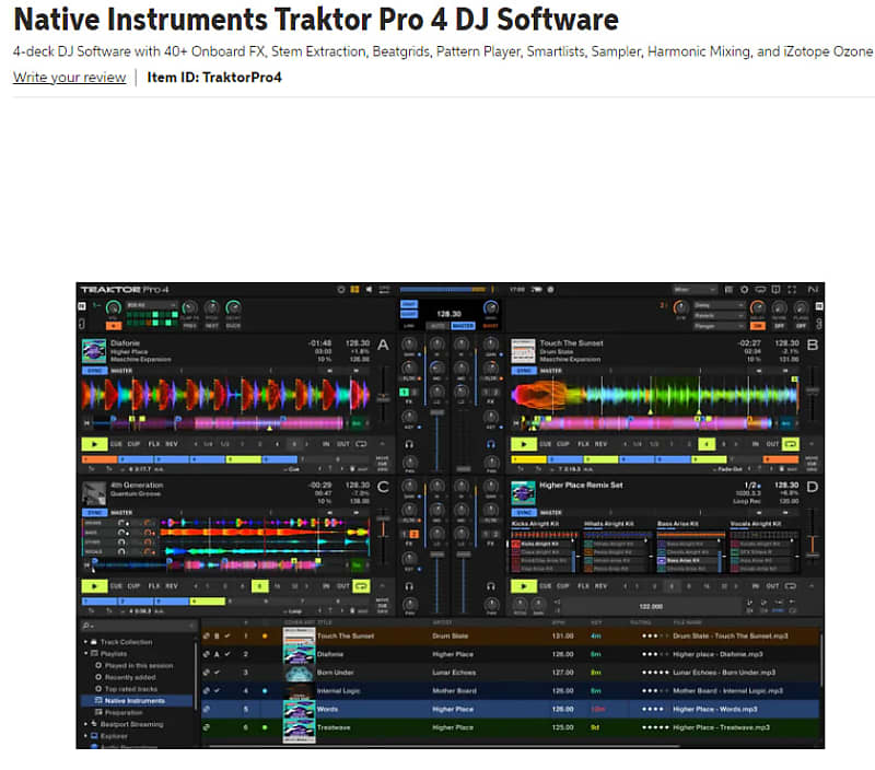 Native Instruments Traktor Pro 4 | Reverb