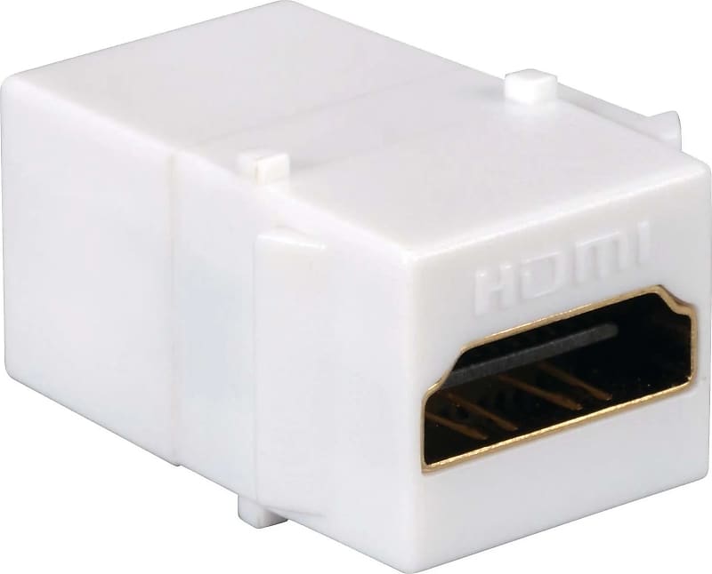 HDMI Keystone Insert HDMI F to HDMI F White | Reverb