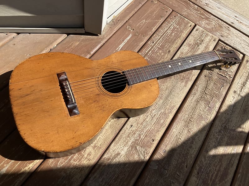 Single 0 acoustic, spruce over mahogany, ladder braced, | Reverb