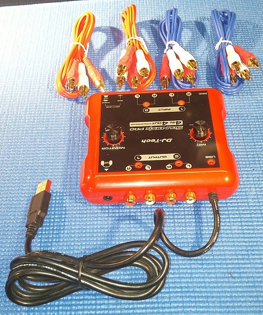 DJ-Tech Soundbox Pro 4-In 4-Out Audio Interface | Reverb