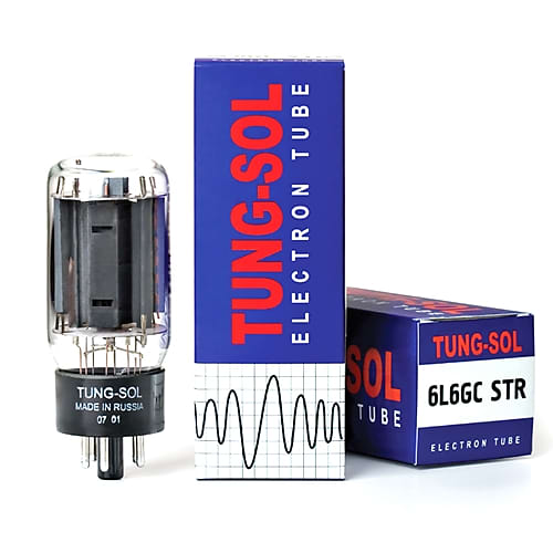 Tung-Sol 6L6GC STR - Platinum Matched Pair | Reverb