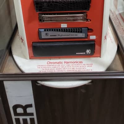 Hohner Vintage Harmonica Case with Harmonicas | Reverb