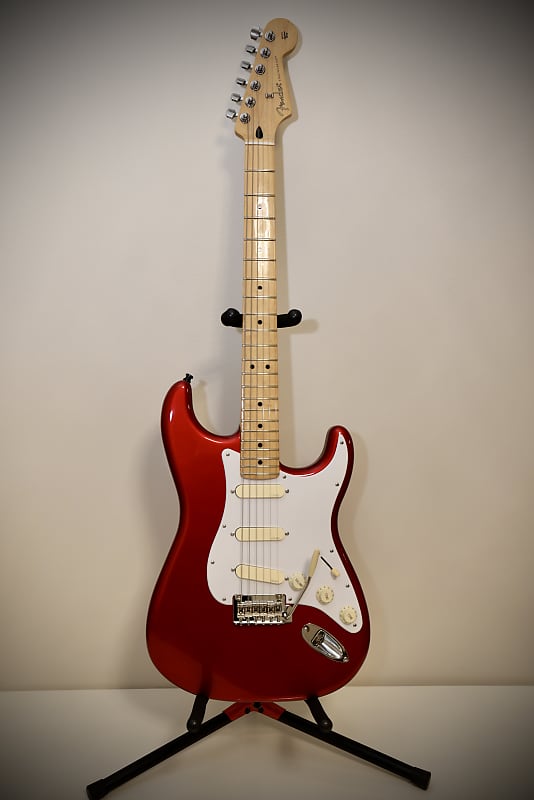 Fender Stratocaster David Gilmour “Red Strat Style” with EMG | Reverb