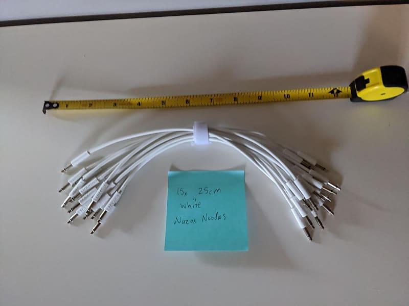 15x cre8audio Nazca Noodles 25cm / 9 inch 3.5mm Eurorack | Reverb