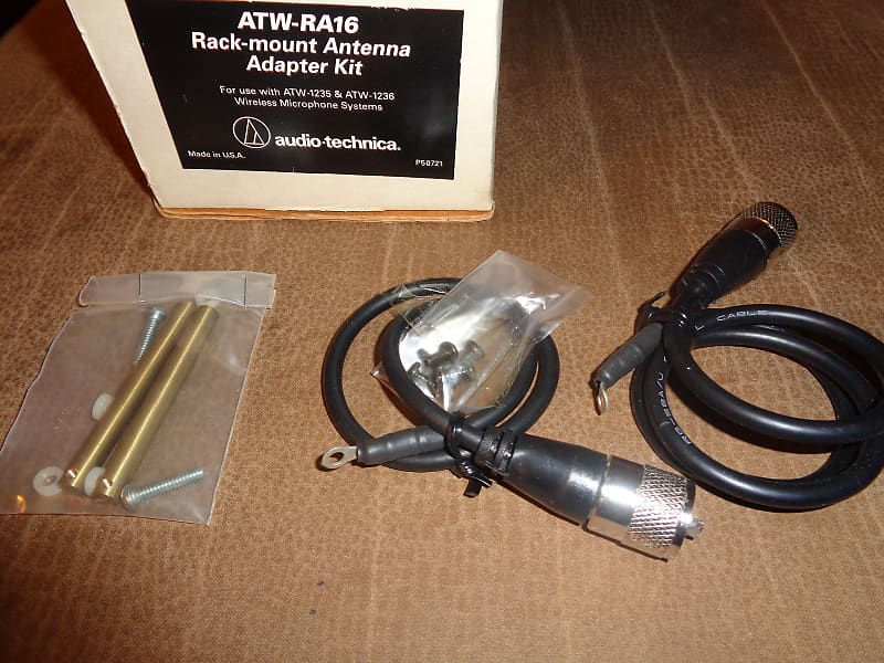 nos Audio-Technica ATW-RA16 Rackmount Antenna Adapter Kit | Reverb