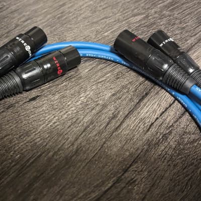 Wireworld Oasis 8 Interconnects 3' pair with stock XLR | Reverb