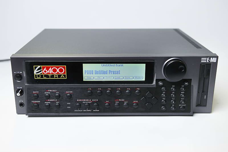 E-mu E6400 Ultra | Reverb
