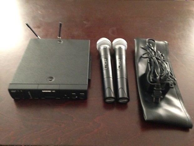 Shure UC4-UA Wireless Receiver 2 SM58 UC2-UA Microphones | Reverb