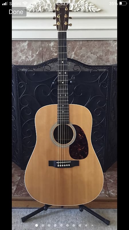 Martin MMV Dreadnaught 2014 Natural | Reverb