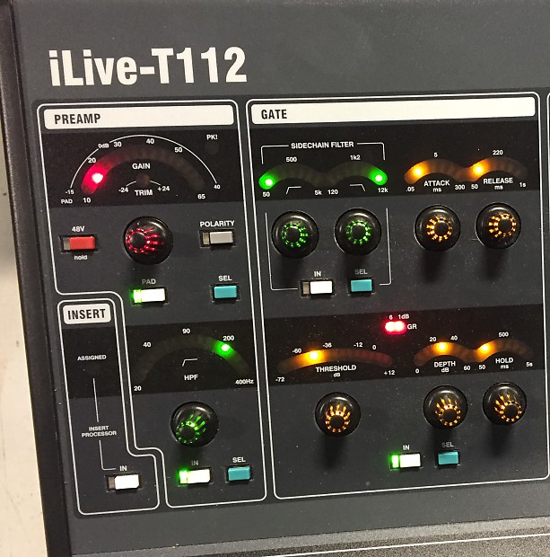 Allen & Heath iLive-T112 + iDR-48 48x24 Mix Engine | Reverb