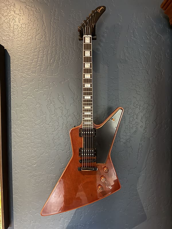 Gibson Explorer Custom MOD Shop Rustic Russet - Mahogany | Reverb