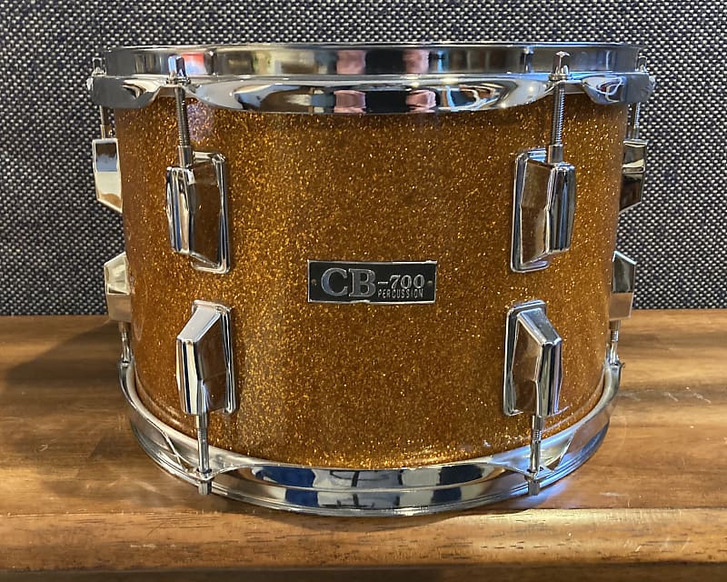 CB-700 8x12” Tom 1970s Orange Sparkle | Reverb
