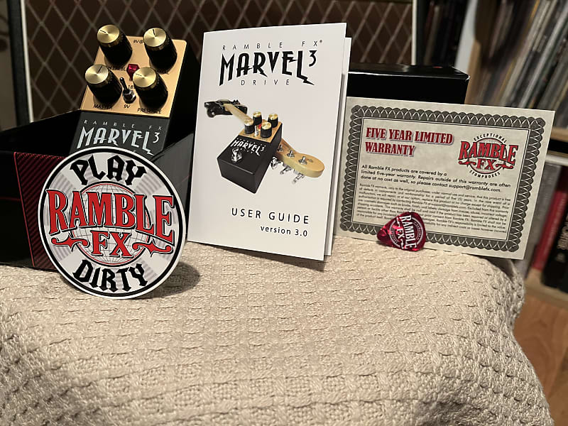 RAMBLE FX Marvel 3 | Reverb