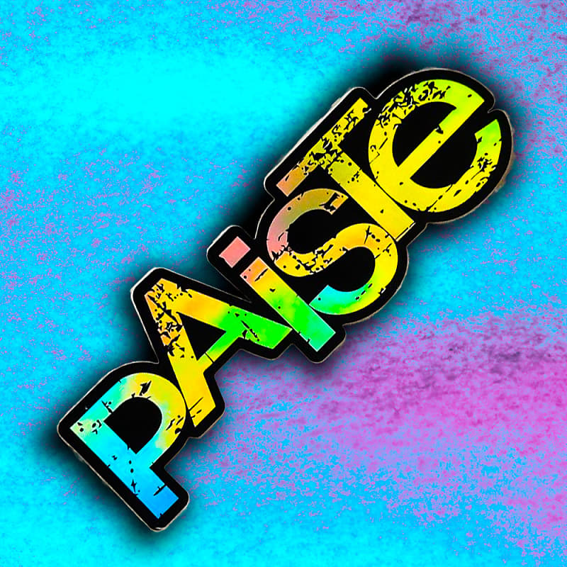 PAISTE CYMBALS "HOLOGRAPHIC" LOGO STICKER INSANELY RARE | Reverb