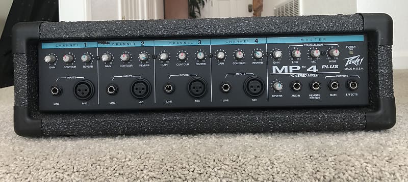 Peavey MP-4 Plus - Power Module PA Mixer Amplifier | Reverb