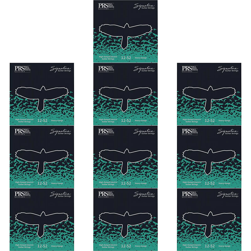 PRS Signature Electric Guitar Strings - .012-.052 Heavy | Reverb