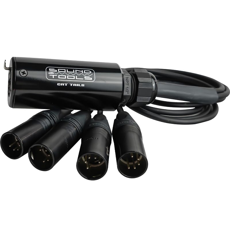 SoundTools CTMD Female etherCON Breakout to 4 Male DMX | Reverb