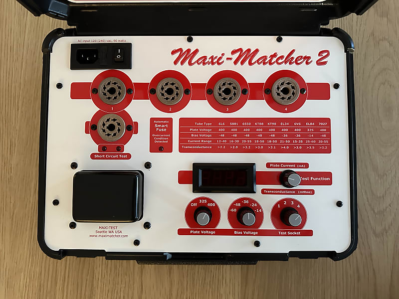 Maximatcher II Digital Tube Tester | Reverb