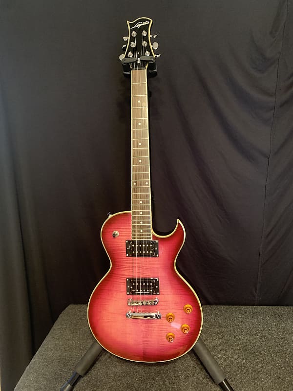 Legator Helio SC-200 Pink Purple Electric Guitar w/ JB/59 | Reverb