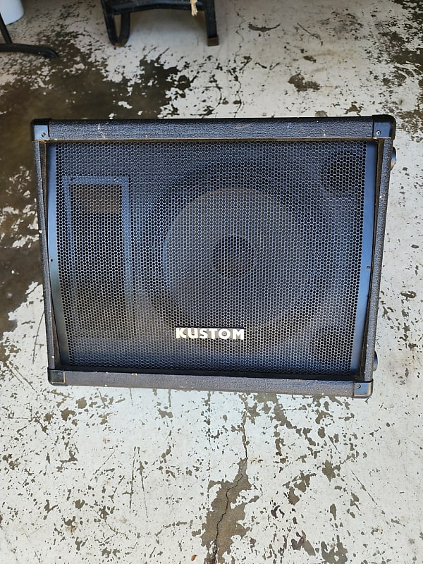 Kustom KSC12M 12" Monitor Speaker Cabinet (Tested) | Reverb