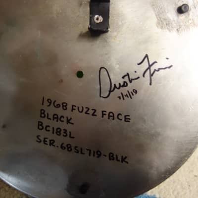 IVOR Dustin Francis 1968 Fuzz Face | Reverb
