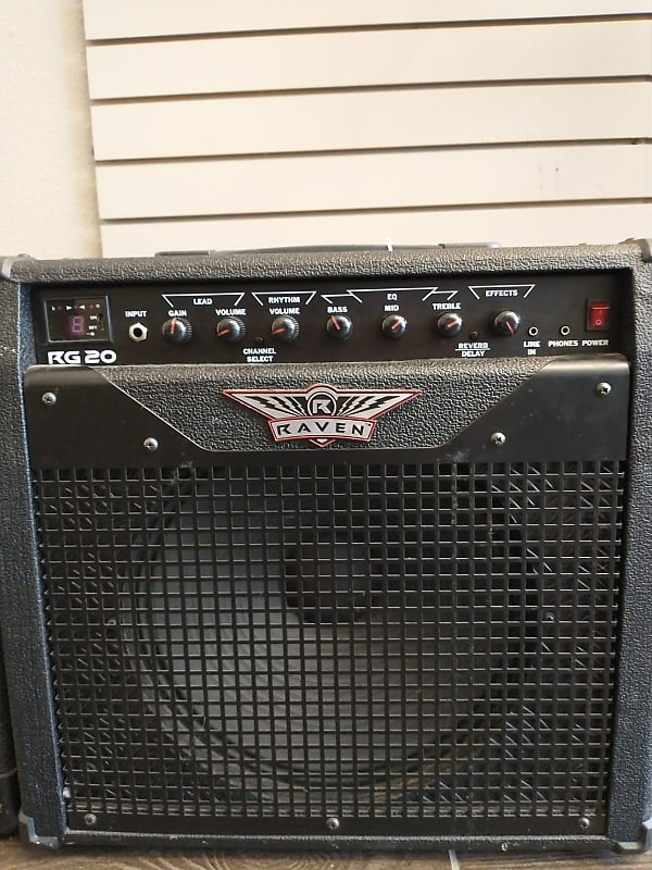 Raven RG-20 Black | Reverb