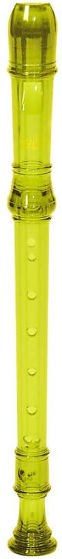 Canto CR101Y 1-Piece Soprano Recorder - Translucent Yellow | Reverb
