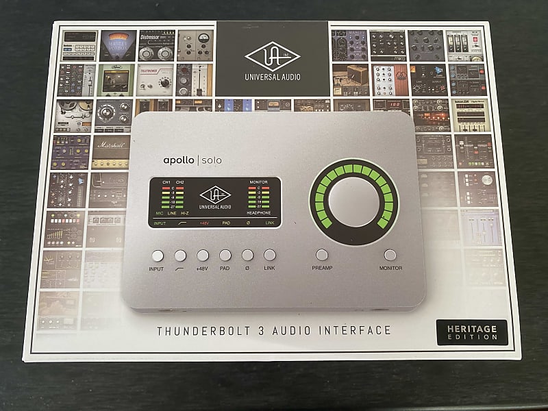 Universal Audio Apollo Solo Heritage Thunderbolt Edition | Reverb