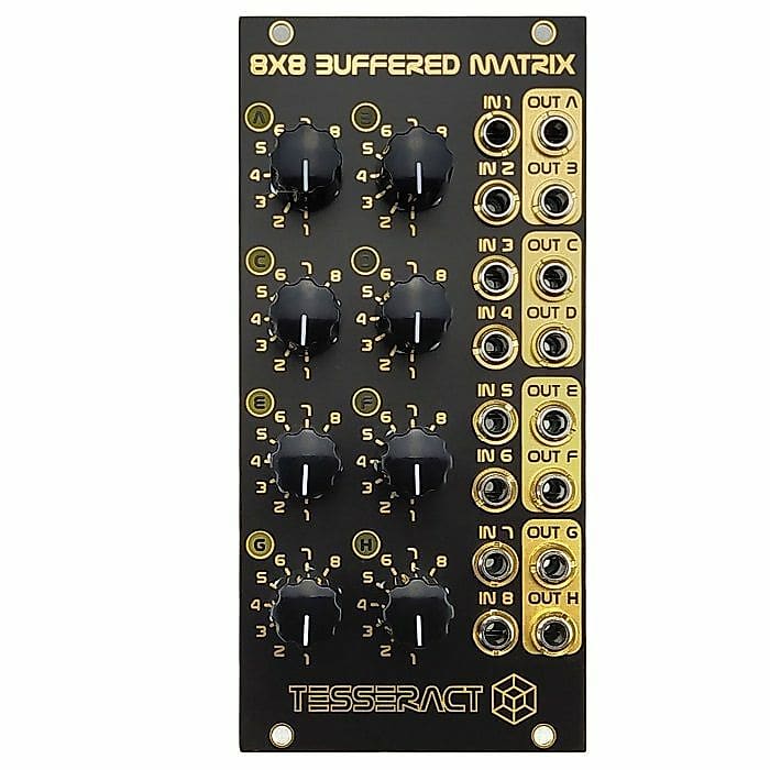 Tesseract Modular 8x8 Buffered Matrix Module | Reverb