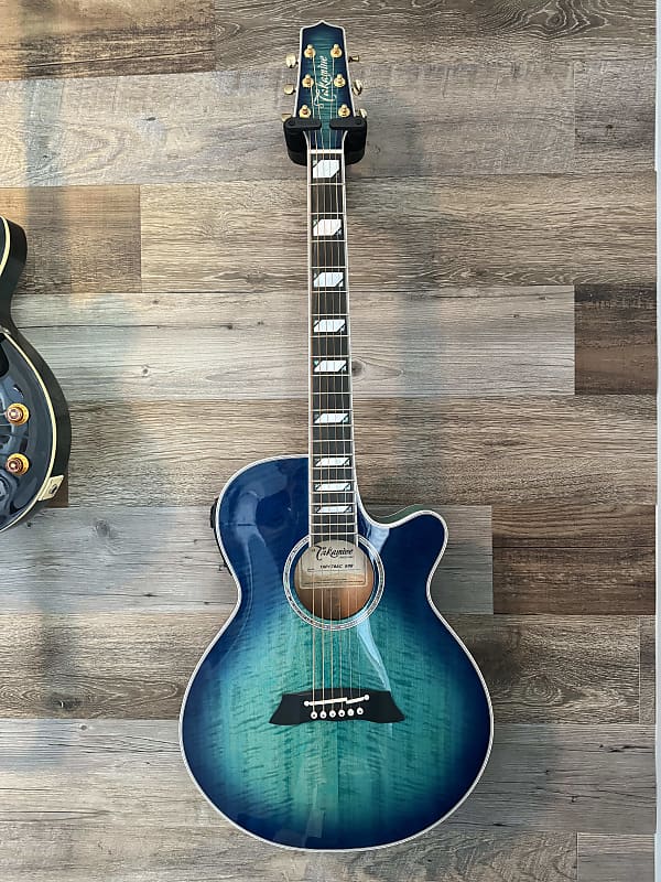 Takamine TSP178AC SBB 2020 - Transparent Blue - includes | Reverb