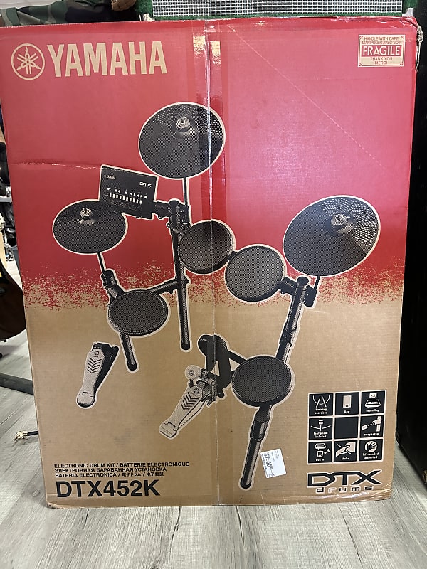 Yamaha DTX452K Electronic Drum Kit 2023 | Reverb