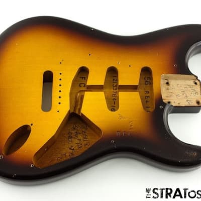 Fender USA Custom Shop '56 Relic Stratocaster BODY Vintage | Reverb