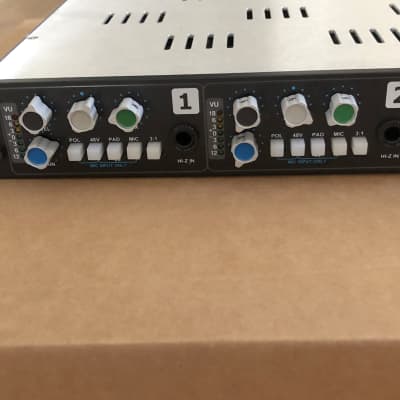 API 3124mv 4 channel mic preamp + mixer minty | Reverb