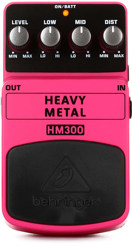 Behringer HM300 Heavy Metal Distortion Pedal (3-pack) Bundle | Reverb