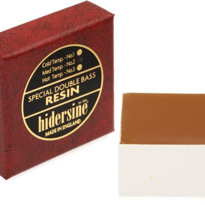 Hidersine DB2 Double Bass Rosin - X-Large (3-pack) Bundle | Reverb